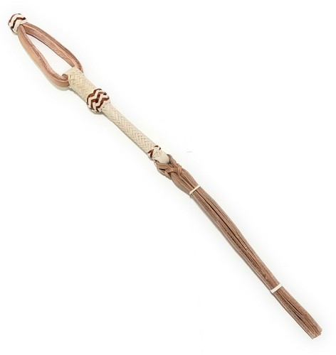 CHARRO SADDLE HORSE CUARTA CHARRA GRUESA. CHICOTE DE CUERO. THICK HORSE ...