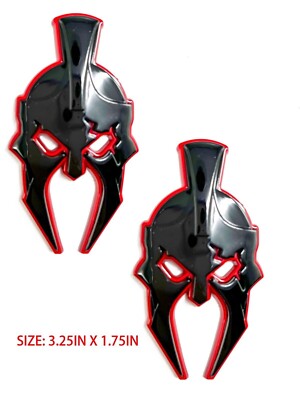 Redline Gladiator Emblem Badges Right Left Side Fender Sticker for JL ...