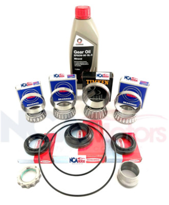 Volvo XC60 XC70 XC90 Rear Differential Bearing & Seal Repair Kit & 1L ...