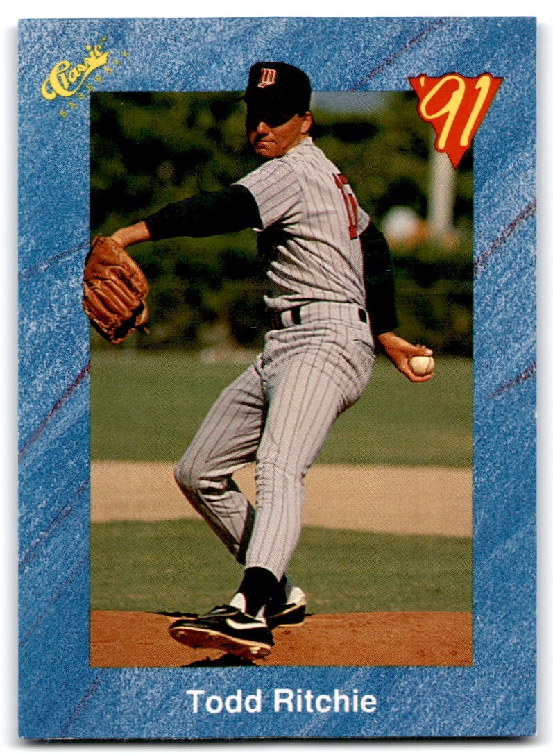 1991 Classic I Todd Ritchie Minnesota Twins #T58 | eBay