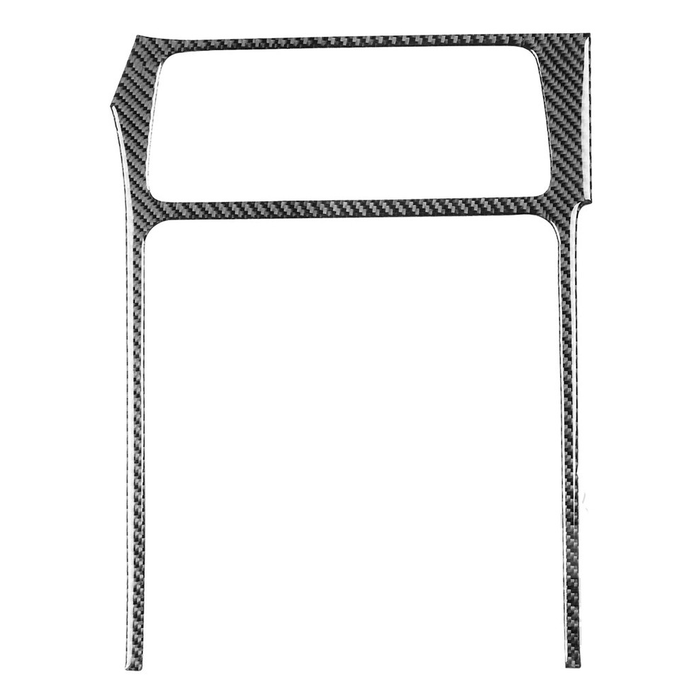 Carbon Fiber Center Console AC/ radio Panel Cover For Dodge Challenger ...