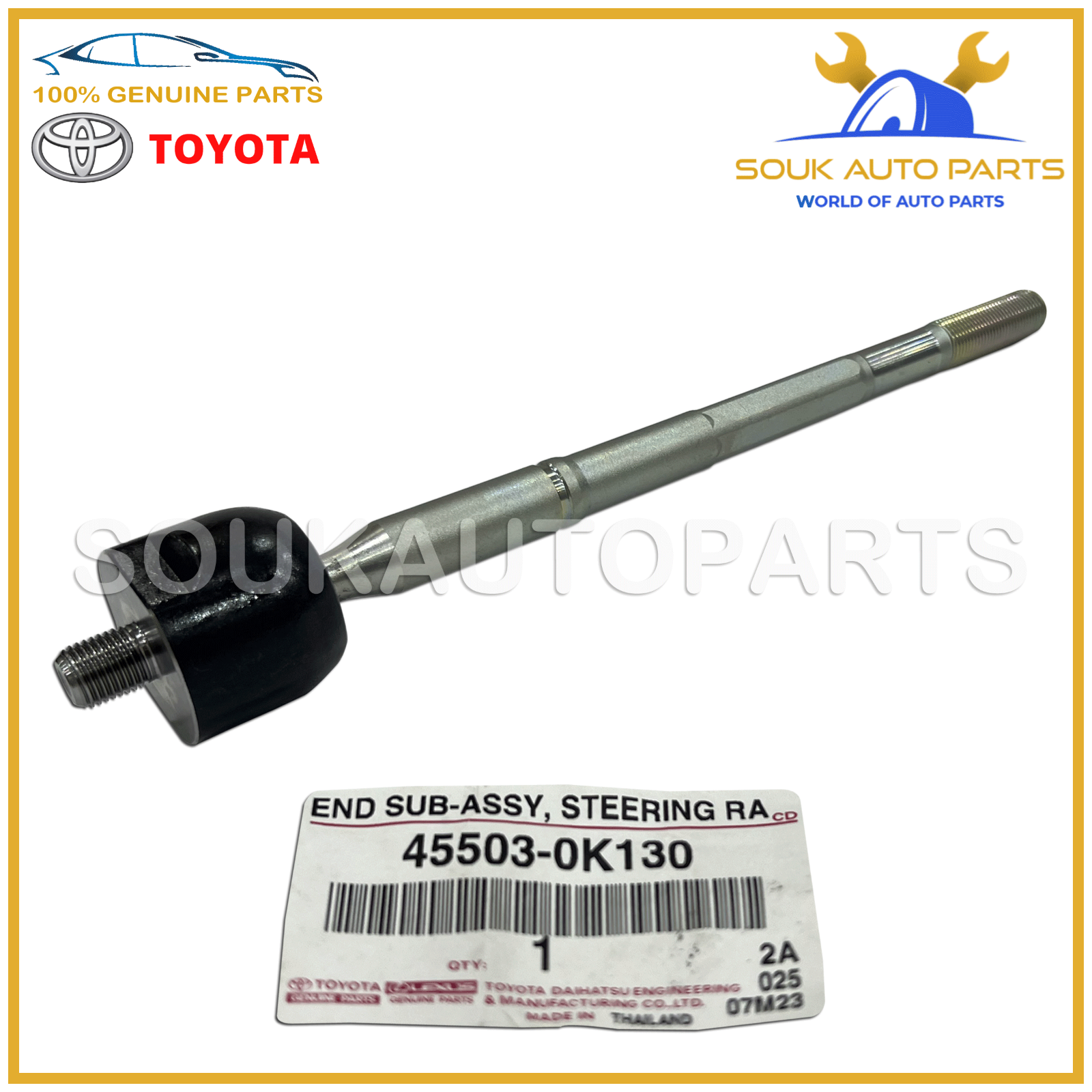 45503-0K130 Genuine Toyota END ASSY, STEERING RACK 455030K130 OEM | eBay