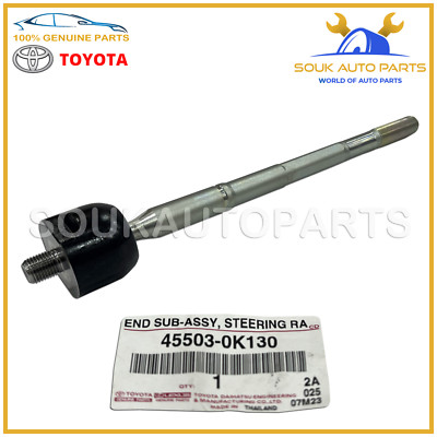 45503-0K130 Genuine Toyota END ASSY, STEERING RACK 455030K130 OEM | eBay