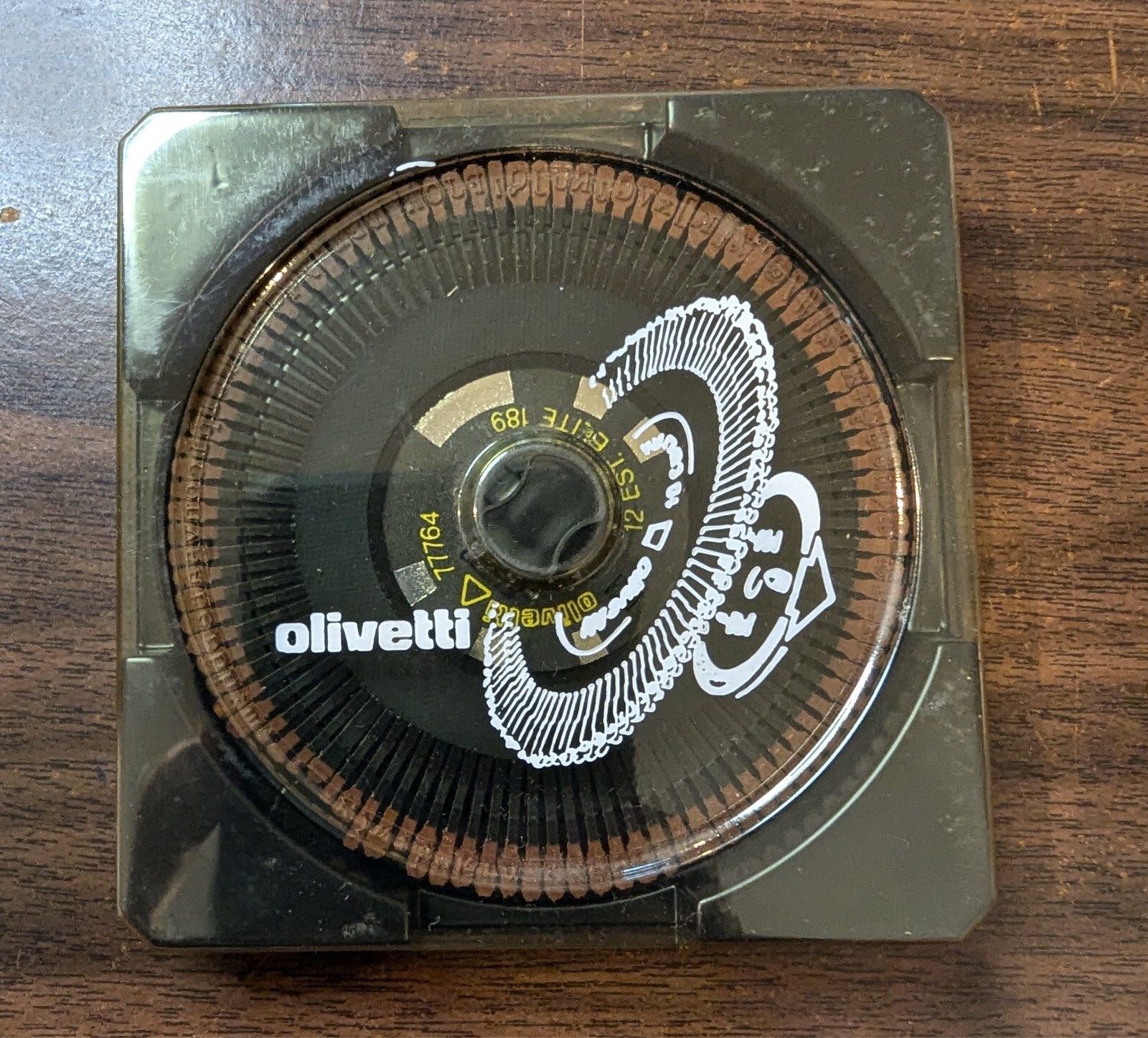 Olivetti 77764 Daisy Wheel Print Wheel - 12 EST ELITE 189 | eBay