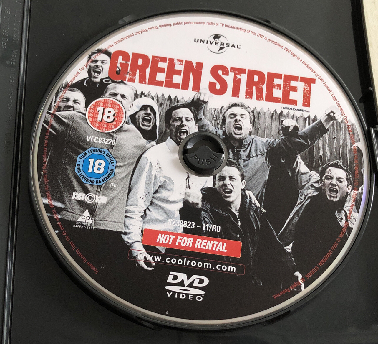 Green Street (DVD, 2005) Elijah Wood ,Hooligans,Charlie Hunnam Region 2 ...