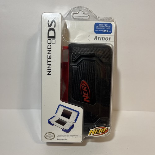 Nintendo DS Lite Nerf Protective Armor Case Red and Black | eBay