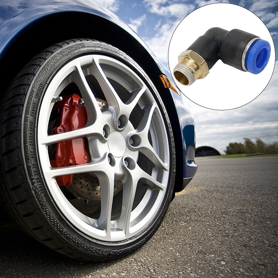 10pcs Connector Pneumtic Fitting Air Quick Connectors Hose Pipe ...