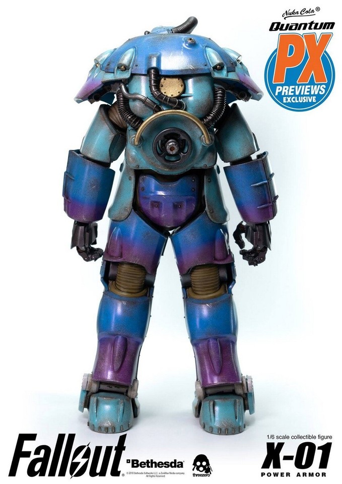 ThreeZero 3A 1/6 'Fallout' X-01 Power Armor Quantum Edition Outer Armor ...