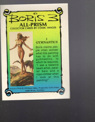 B2356- 1993 Boris Series Three Collect Cards 1-72 -You Pick- 15+ FREE ...