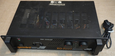 Gemini XG-3000 Professional DJ Stereo Power Amplifier | eBay