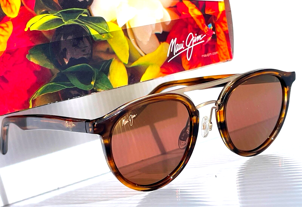 NEW Maui Jim SUNNY DAYS Honey Smoke POLARIZED Bronze GLASS Sunglass ...