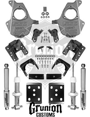 McGaughys 3/5, 4/6 or 5/7 Lowering Kit 2007 -2013 Chevy Silverado GMC ...