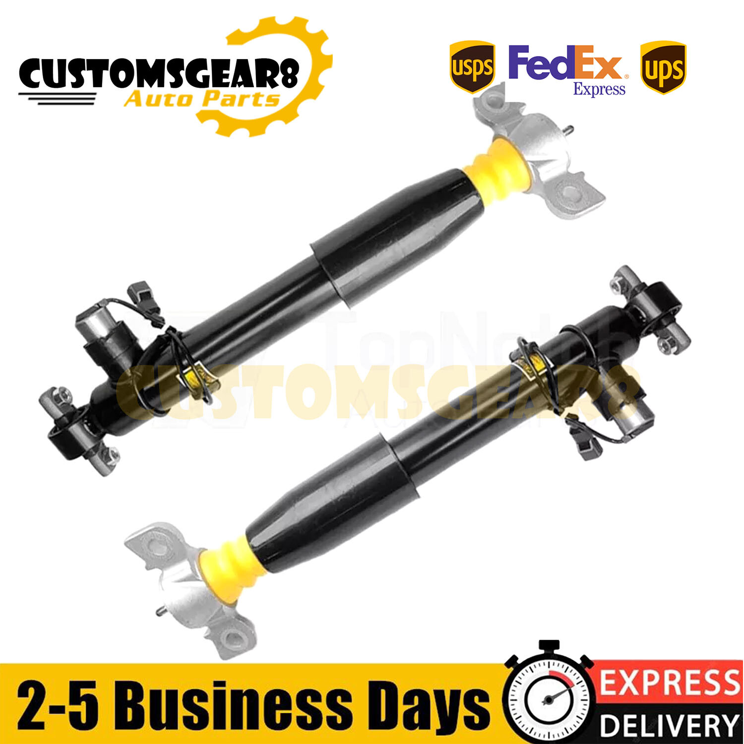 2X Fit 2016-2018 Lincoln MKX Rear Shock Absorber Strut Gas Electronic ...