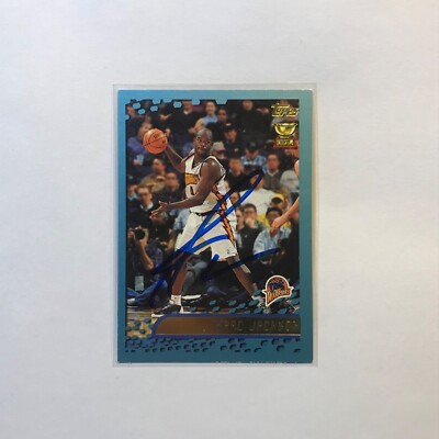 2001-02 Topps #74 Marc Jackson Autograph | eBay