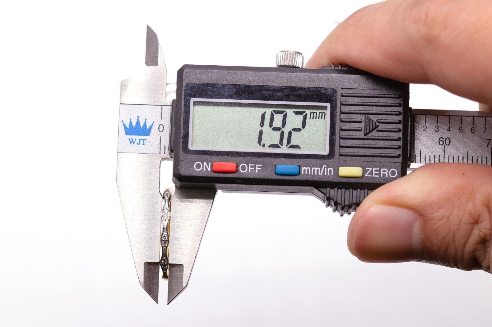 Wave ring 9k yellow gold genuine diamond 375 9ct ME832 | eBay