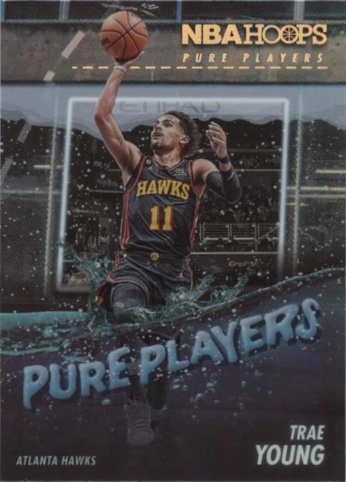 2023-24 Panini NBA Hoops - Pure Players Trae Young #10 Holo Winter for ...