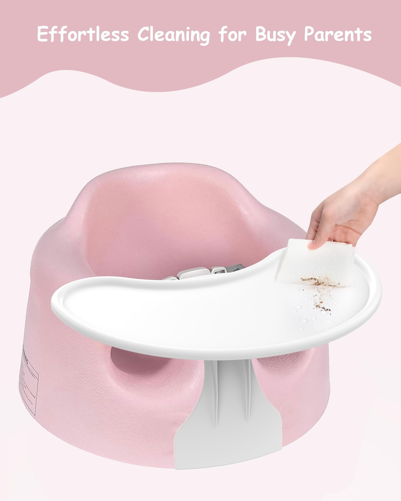 VHBW Tray for Bumbo Floor Seat, Compatible with Bumbo Seat Tray, Easy ...