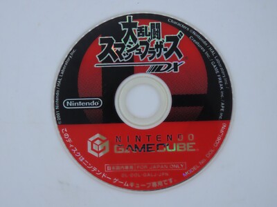 Disc only Super Smash Bros. Melee (GameCube, 2001) - Japanese Version ...