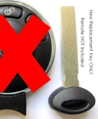 New Key Remote keyless entry for Mini Smart transmitter car valet blank ...