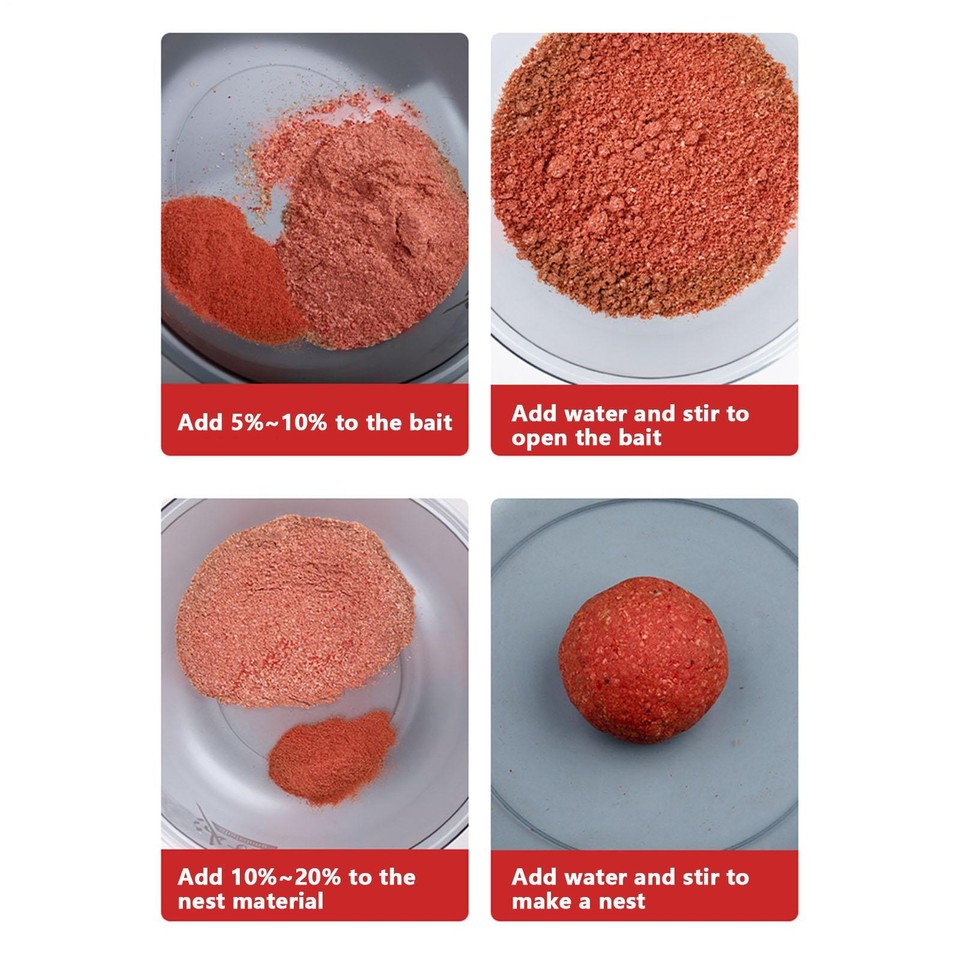 Powder Fish Attractant For Baits Antarctic Krill Meal Additive Attract Fish | eBay