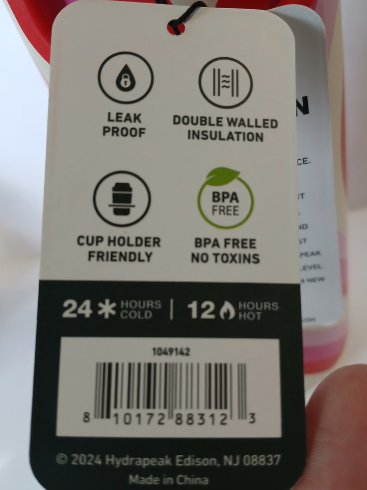 Hydrapeak Oasis 32 oz Valentine’s Day Special Edition Pink Heart ...