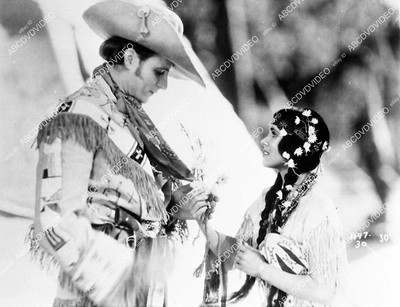 4132-008 Fred Thomson, Dorothy Janis silent film Kit Carson 4132-008 ...