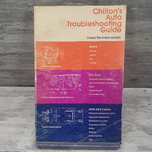1973 Chilton's Auto Troubleshooting Guide Book 5745 1st Edition, Engine ...
