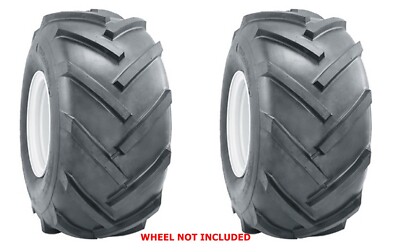 TWO 21X11.00-8 R-1 LUG Tires 21X11-8 P328 HEAVY DUTY 6Ply Rated ...