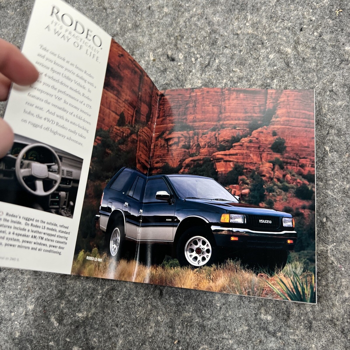 1994 Isuzu Amigo Interior