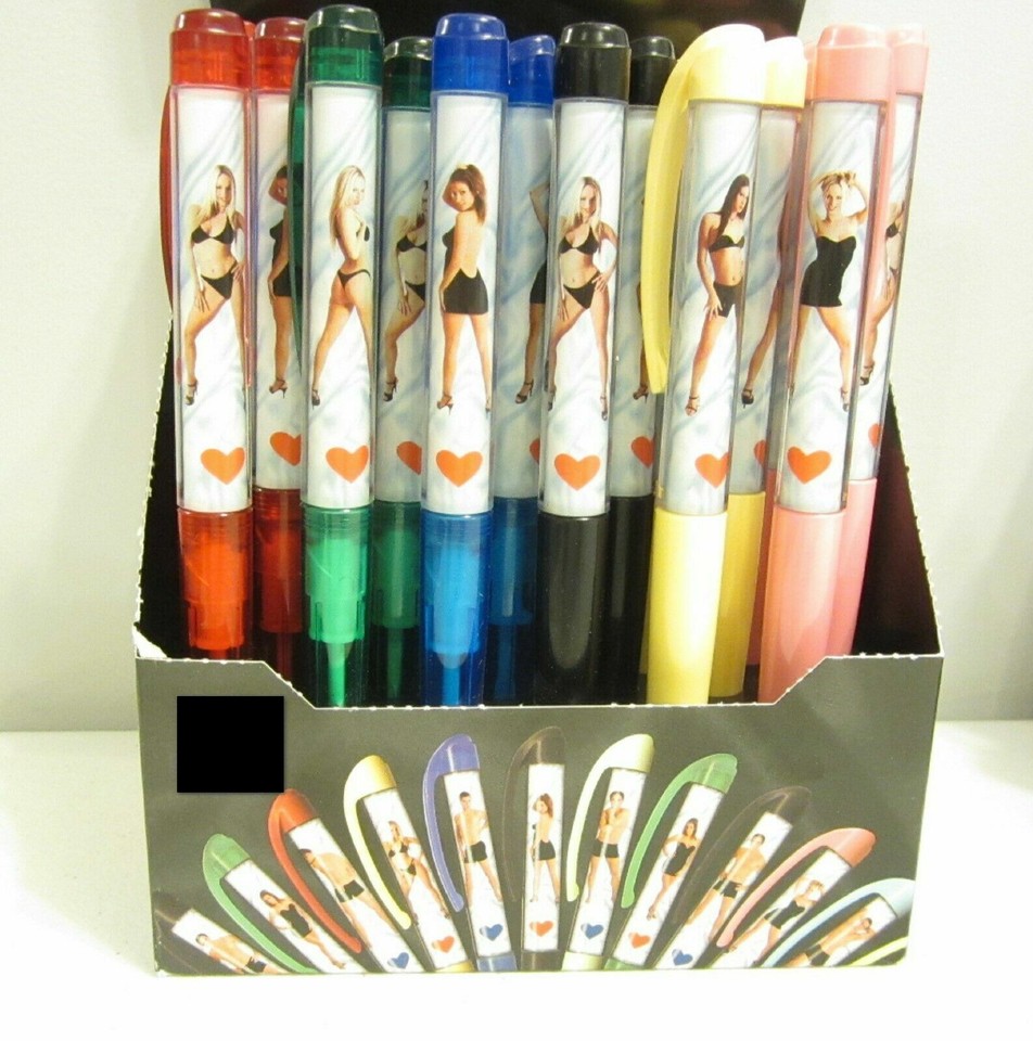 TIP AND STRIP TEASE PEN SEXY NAUGHTY FUN UNUSUAL CHRISTMAS GIFT FOR HIM ...