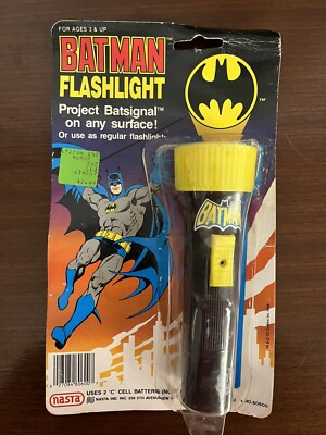 VINTAGE TOY 1989 DC COMICS BATMAN FLASHLIGHT NEW OLD STOCK | eBay