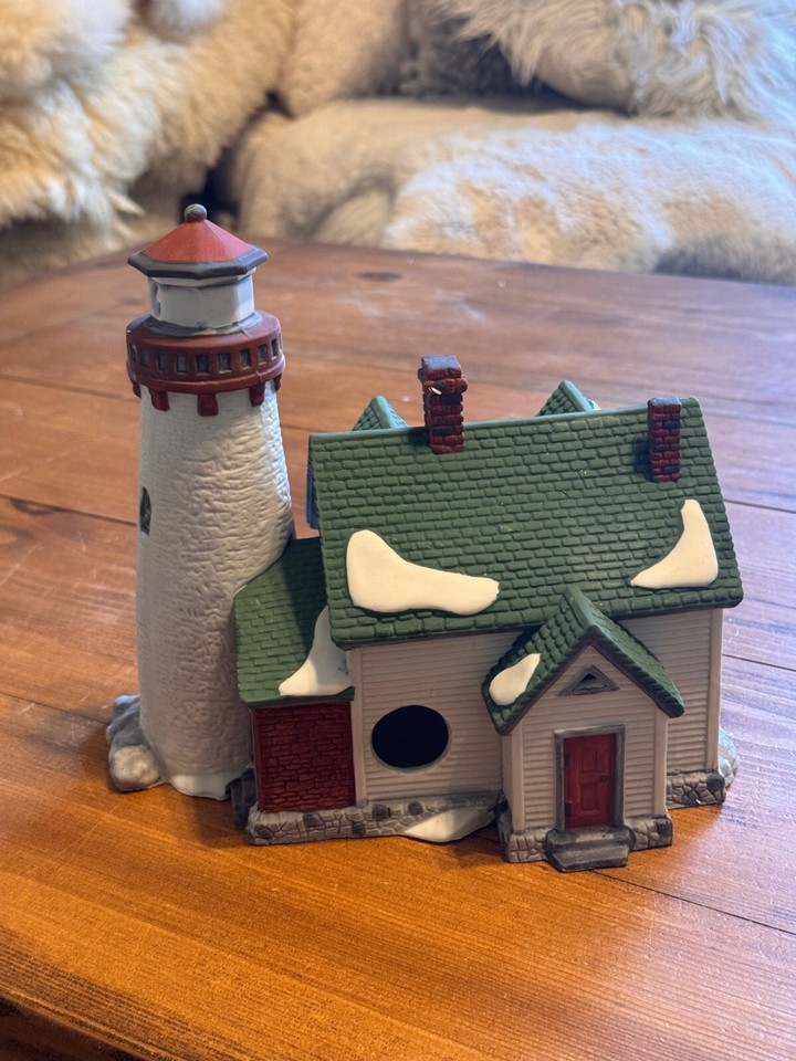 Vintage Dept 56 New England Village 1987 Craggy Cove Lighthouse ...