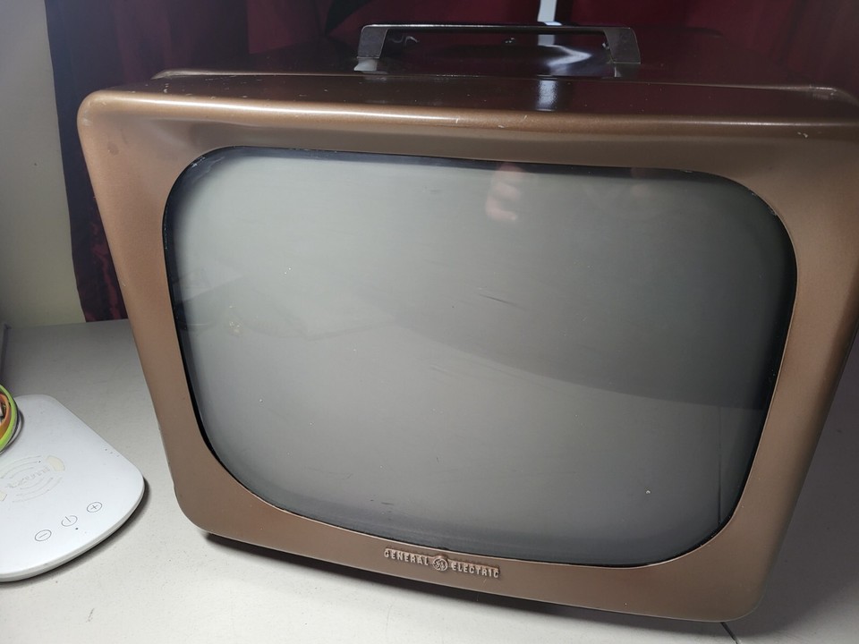 Vintage GE Hotpoint TV Mid Century 1958 Retro Television 14T020 ...