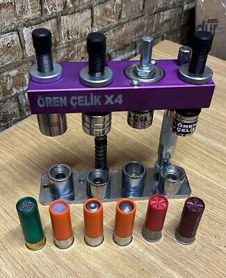 SMART PRESS FOR SHOTSHELL RELOADING 4x 12 ga | eBay