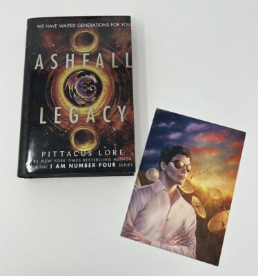 NEW LitJoy Ashfall Legacy by Pittacus Lore Signed Sprayed Edges 1st ...