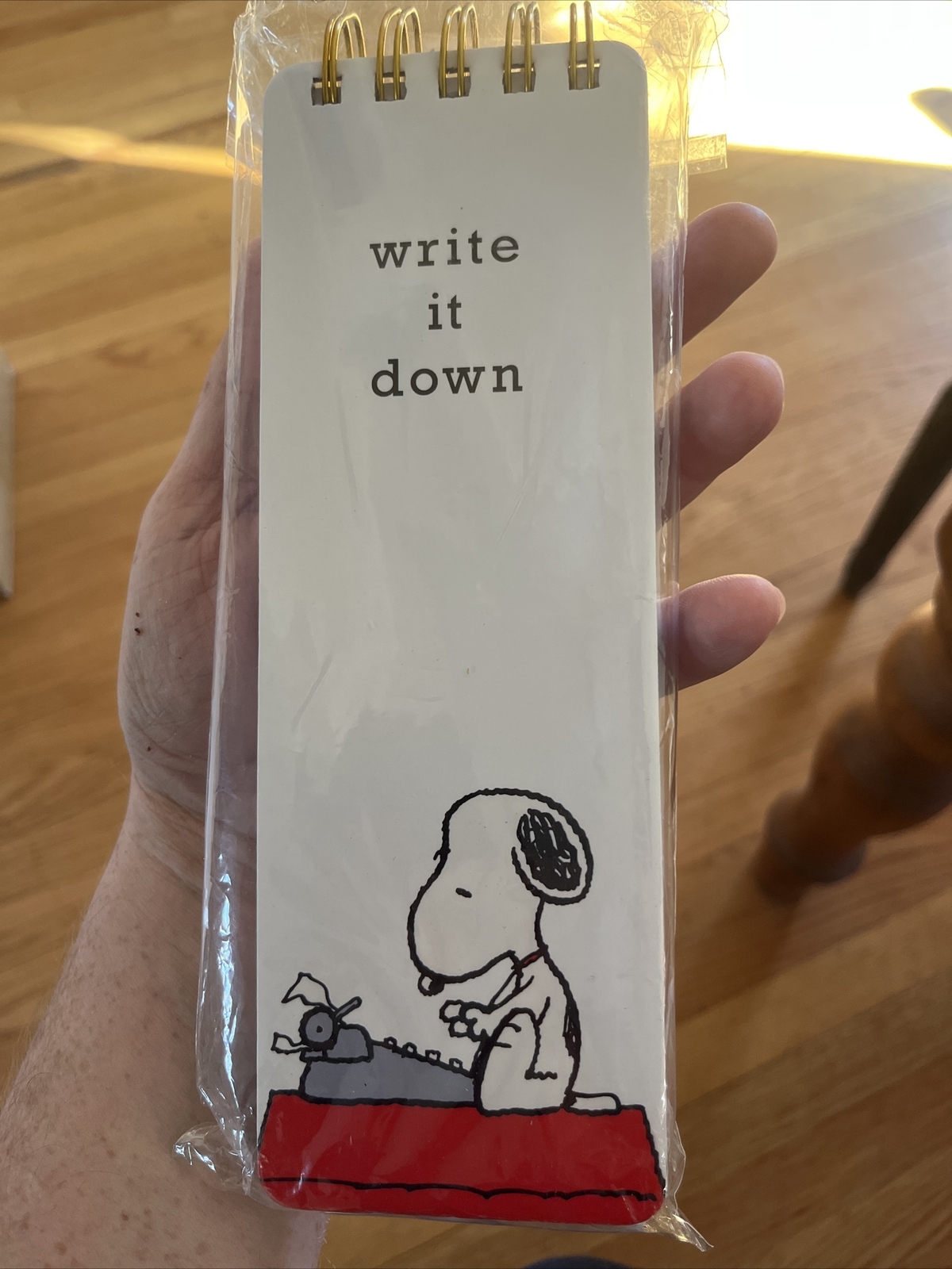 Graphique Peanuts Snoopy Typewriter Reporter Journal WLP110 for sale ...