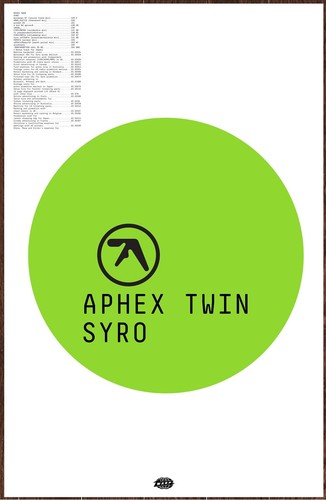 APHEX TWIN Syro Ltd Ed New RARE Poster Display! Electronica Techno EDM ...