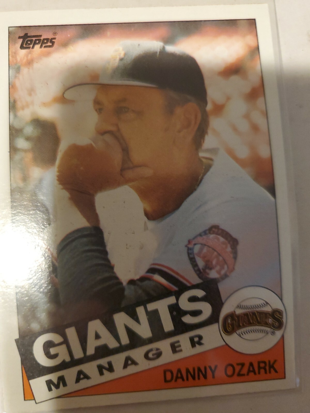 1985 Topps Baseball #365 Danny Ozark | eBay