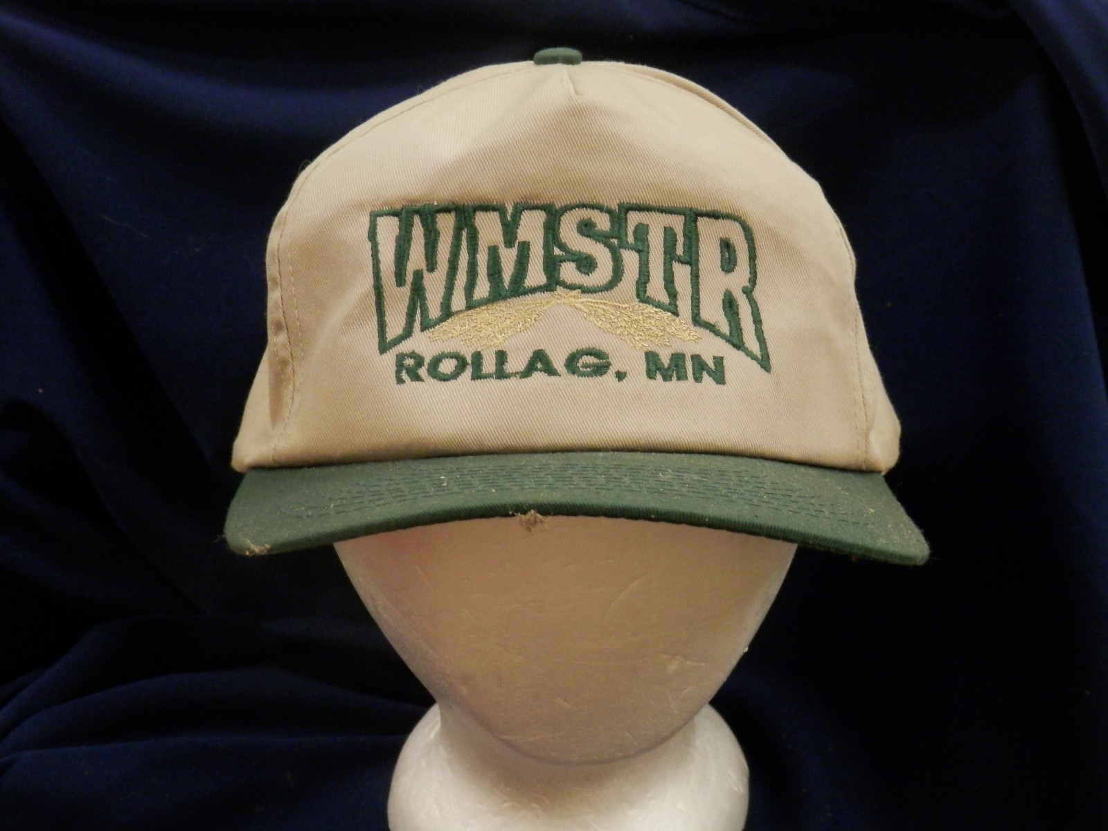 trucker hat baseball cap WMSTR ROLLAG MINNESOTA retro rare rave vintage ...