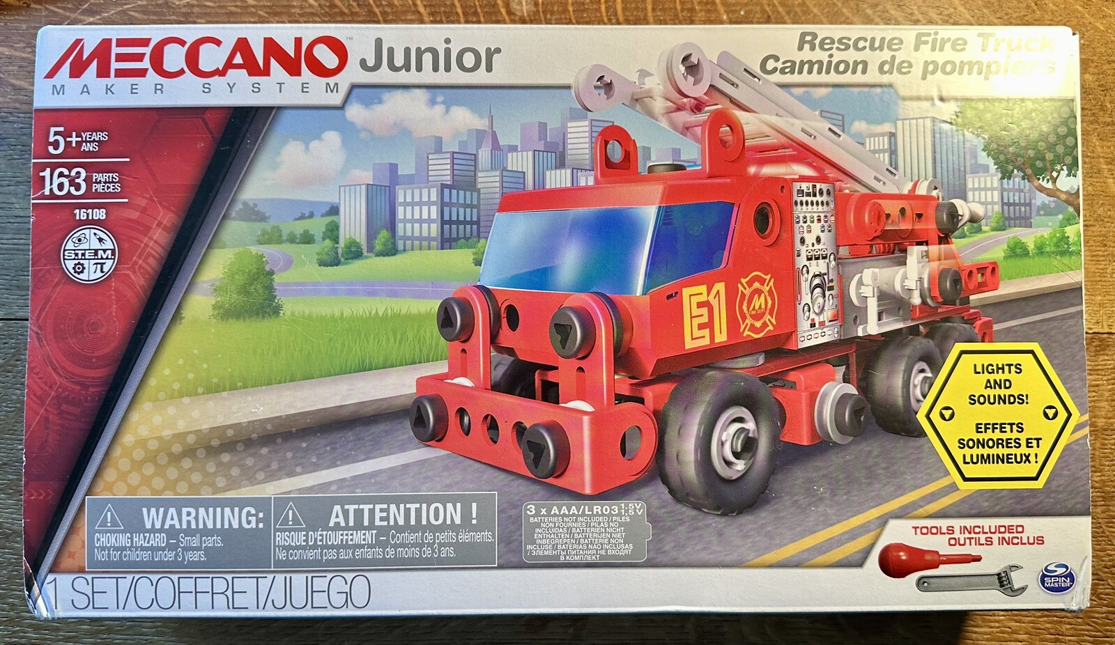Meccano Junior Fire Engine - Rescue Fire Truck 16108 | eBay