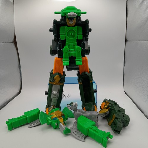 Bandai Power Rangers Ninja Steel DX Rumble Tusk Megazord Missing arm ...