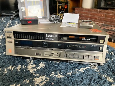 Vintage Sony Betamax Beta Tape Player Hi-Fi Stereo SL-5200 VCR | eBay