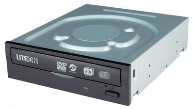 Lite-On Desktop DVD/CD Rewritable Drive 24X SATA Internal DVD+/-RW ...