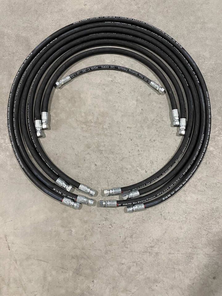 Western Wide Out Snowplow Hose Kit HYDRAULI-FLEX **FREE SHIPPING** | eBay
