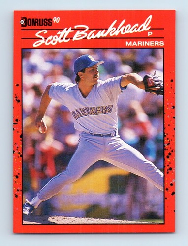 1990 Donruss Scott Bankhead Seattle Mariners #261 | eBay