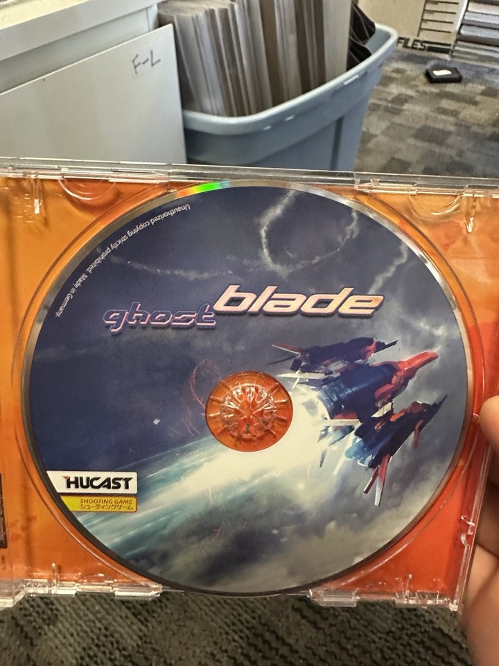 Ghost Blade (SEGA Dreamcast, 2015) Hucast Shmup **COMPLETE IN BOX** | eBay
