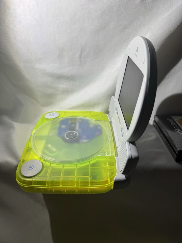 Custom Extreme Green PSone Console w/ OEM LCD Screen & Controller ...