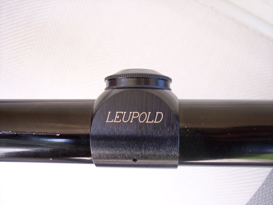 Leupold 12x40mm A.O. Varmint Target Rifle Scope Fine Plex ~Gloss~ 1992 ...