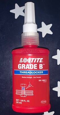 Loctite Grade B Medium Fine Threadlocker 50mL / 1.69 FL OZ 199013 EXP ...