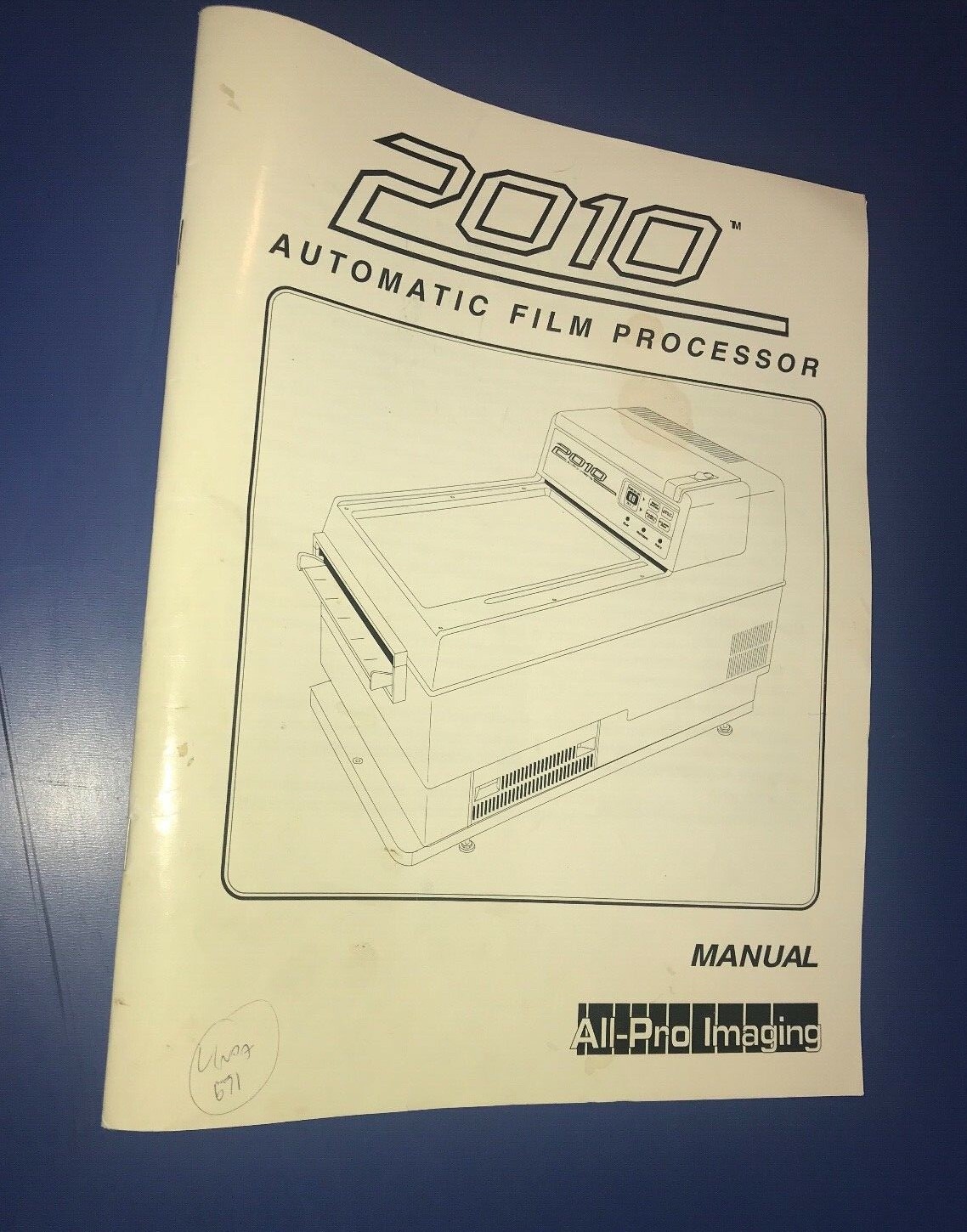 Air Techniques All Pro Imaging 2010 User Manual Automatic Film ...